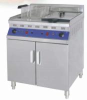China GLEAD GL-9876 Commercial Electric Fryer 220-240V 0-300°C Stainless Steel for sale