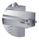 China Electric 304 Stainless Steel Vegetable Slicer 380V 170mm Through Width Digital Display for sale