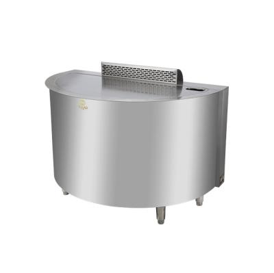 China Commercial Gas Teppanyaki Station SS304 1200mm LPG Natural Gas 130KG for sale