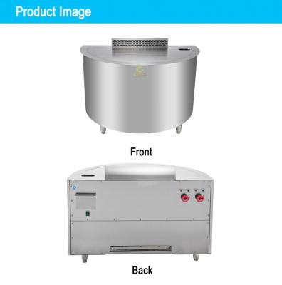 China 130KG Japanese Gas Arc Teppanyaki Grill SS304 1200x895x725mm Commercial Hotel Equipment for sale