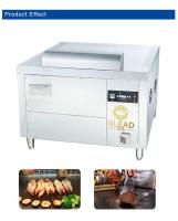 China Japanese Gas Arc Teppanyaki SS304 Commercial Grill 1200mm LPG Natural Gas 130KG for sale