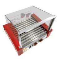 China Advanced Fruit Processing Machine with 660*490*540mm Size and 9 Rollers Hot Dog Grill for sale