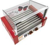 China Advanced Fruit Processing Machine with 660*490*540mm Size and 9 Rollers Hot Dog Grill for sale