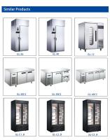 China Commercial Ice Cream Machine 1270x700x1350mm -18~-22C 1100W Fan Cooling R404a for sale