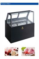 China Glead GL-IC-6P 1100W Fan Cooling Ice Cream Machine R404a -18~-22℃ 1270mm for sale