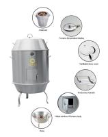 China Glead 380V Stainless Steel Multi Purpose Duck Roasting Oven 12KW Commercial for sale