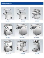China 320kg/h Stainless Steel Meat Grinder 2200W with National Standard Copper Wire Motor for sale