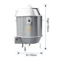 China Glead 380V Stainless Steel Multi Purpose Duck Roasting Oven 12KW Commercial for sale