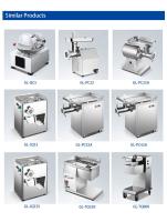 China Belt Driven Bowl Cutter 30L 300KG/H 1.5KW Commercial Hotel Lobby Equipment Quiet Operation for sale