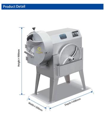 China Glead Stainless Steel 1.5kw 1000kg/h Commercial Vegetable Cutter Machine for Hotel Kitchen for sale