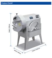 China Glead GL-YQC180 Stainless Steel Vegetable Cutter 1.5kw 1000kg per Hour Commercial Hotel Equipment for sale