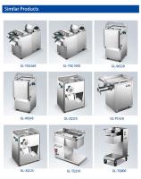 China Stainless Steel Commercial Vegetable Cutter 1000KG/H 1.5kw for Hotel Kitchen for sale
