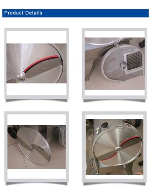 China 1000kg/h Stainless Steel Vegetable Cutter 1.5kw Commercial Hotel Food Processor for sale