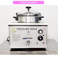 China Glead Desktop Fried Chicken Stove 16L 3 Kw Commercial Electric Hotel Equipment for sale