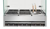 China Stainless Steel Kanto Cooker 9KW 220V 50-60Hz Electric Boiling Machine Four Six Eight Boxes for sale