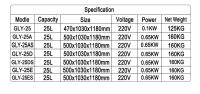 China 160kg Gas Pressure Fried Chicken Machine 25L Capacity Mechanical Panel Oil Filter Commercial Hotel Equipment for sale