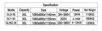 China 120 kg Dual Purpose Mechanical Panel Pressure Exploded Duck Stove 30L Commercial Hotel Equipment for sale