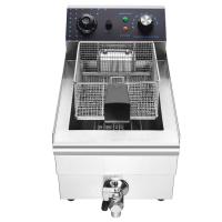 China 220V Commercial Meat Processing Equipment Compact Models For Limited Countertop Space Fryer for sale