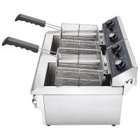 China 220V Commercial Meat Processing Equipment Compact Models For Limited Countertop Space Fryer for sale