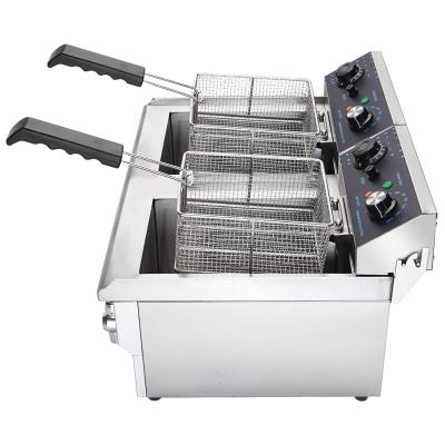 China 220V Commercial Meat Processing Equipment Compact Models For Limited Countertop Space Fryer for sale
