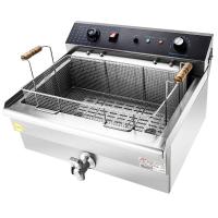 China 220V Commercial Meat Processing Equipment Compact Models For Limited Countertop Space Fryer for sale