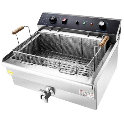 China Glead GL-1111 Compact Commercial Fryer 220V 0-200°C for Small Kitchens for sale