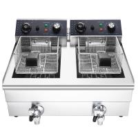 China 220V Commercial Meat Processing Equipment Compact Models For Limited Countertop Space Fryer for sale