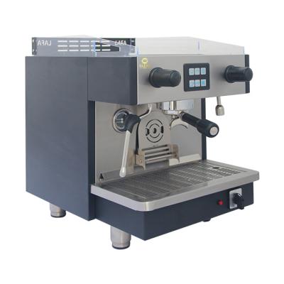 China Glead Single Head Commercial Coffee Machine 6L 2000W Titanium Boiler Hotel Equipment for sale