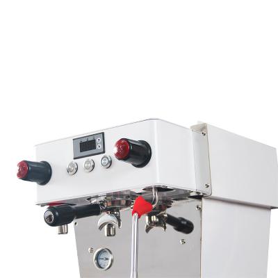 China Commercial Single Head Coffee Machine 2000W 6L Titanium Boiler Vane Pump Hotel Equipment for sale
