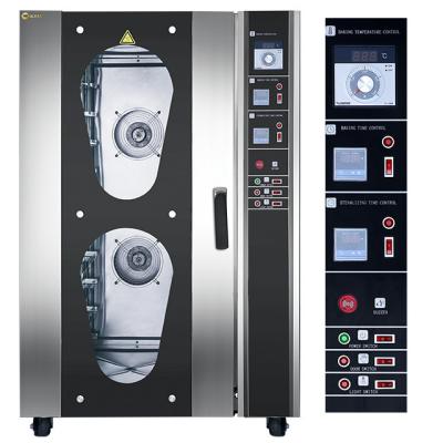 China Commercial Convection Oven 3-16 Trays Electric or Gas for High Volume Baking for sale