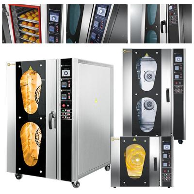 China 10-Tray Commercial Gas/Electric Baking Oven with Digital Control - 3 to 16 Tray Capacity Options for sale