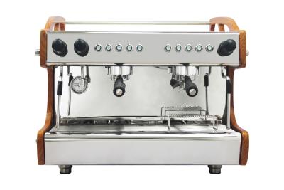 China Commercial Double Head Coffee Machine 11L 240 Cups Hour Hotel Equipment 715x577x600mm for sale