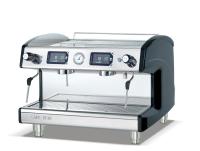 China 3800W Italian Semi-Automatic Coffee Machine Double Head 60KG N.W 2 Group Head Commercial for sale