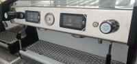 China 3800W Italian Semi-Automatic Coffee Machine Double Head 60KG N.W 2 Group Head Commercial for sale