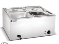 China 2-tank Food Processing Accessories Electric Bain Marie With Advanced Technology And Materials for sale