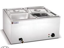 China 2-tank Food Processing Accessories Electric Bain Marie With Advanced Technology And Materials for sale