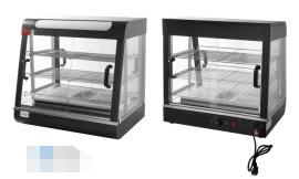 China Glead 1.8KW Commercial Warming Showcase 800mm Hotel Food Display Cabinet with Glass Door for sale
