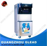 China Heavy Duty Commercial Ice Cream Machine 18-25L/h Dual 5.8L Hoppers Multi Flavor for sale