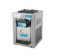 China Commercial Soft Ice Cream Machine 20L/H Tabletop Frozen Dessert Maker for Factory and Shop for sale