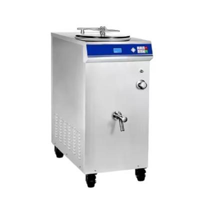 China Commercial Stainless Steel Ice Cream Machine 15L to 30L Mix Tank with Wheels for sale