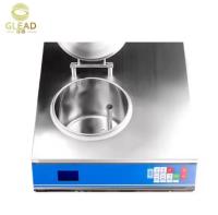 China Commercial Stainless Steel Ice Cream Machine 15L to 30L Mix Tank with Wheels for sale