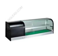China Commercial Sushi Display Showcase Refrigerator with Glass Door 1 Floor 220V for sale