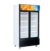 China Supermarket Beverage Beer Display Solar Gas Refrigerator Display for sale