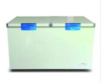 China Glead 300L Commercial Chest Freezer Double Door Low Energy Consumption 220V Refrigeration Equipment for sale