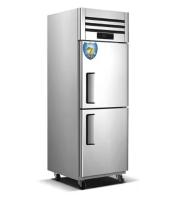 China Glead GL-KD05F Commercial Refrigerator 220V 200W Double Door Direct Cooling App Controlled Energy Grade 2 for sale