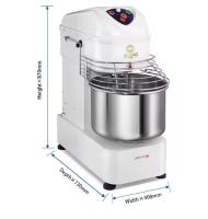 China Commercial Spiral Dough Mixer 20kg Capacity Bakery Flour Mixing Machine for sale