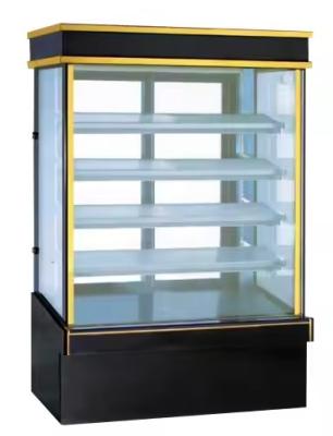 China Industrial Hot Food Display Warmer 110V 60Hz Stainless Steel Countertop Heated Merchandiser for sale