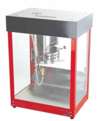 China Commercial Gas Popcorn Machine 520x520mm Stainless Steel 30s Output for sale