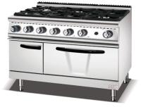 China Commercial Cooking Equipment 45L 10L+10L Dual Oven 800x900x850+70mm for sale