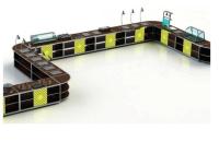 China Glead GL Commercial Hotel Equipment Dining Table Load Capacity ≥200kg Customizable Height for sale